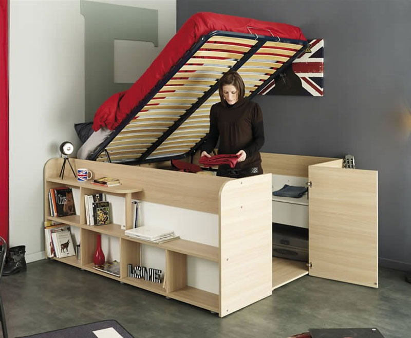 Cama multifuncional: o móvel perfeito para organizar quartos pequenos ...